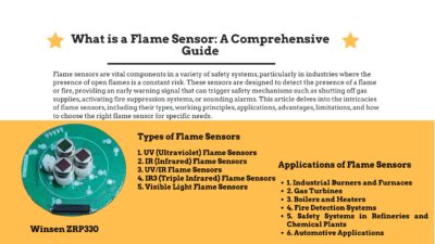 What is a Flame Sensor: A Comprehensive Guide - Sensor One Stop - The ...