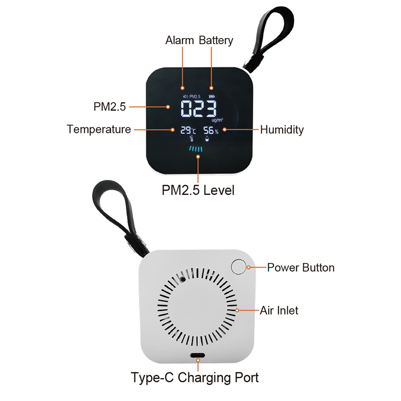 Detektor Kualitas Udara Mini PM2.5 DM1209A - Sensor One Stop - Pemasok ...