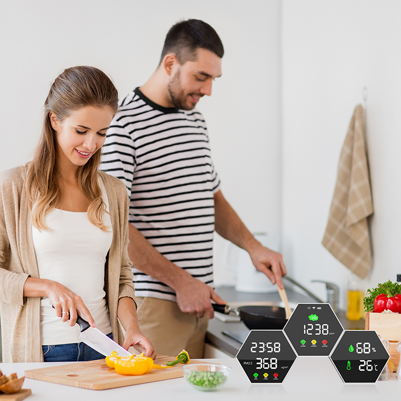 DM1507-WIFI Wall Mount CO2 PM2.5 Gas Detector with WiFi - Sensor One Stop - The Best Value China ...