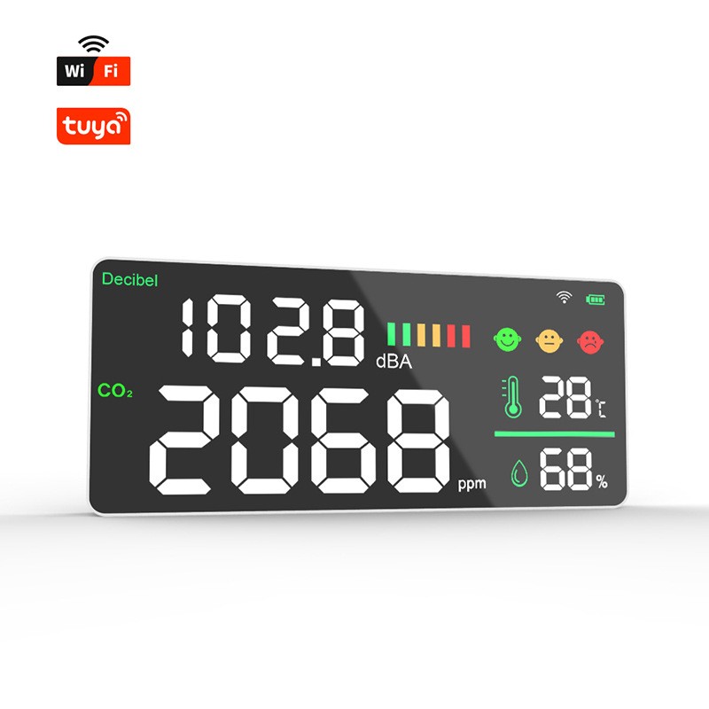 DM165-WIFI Wall Mount CO2 & Decibel Meter - Sensor One Stop - The Best Value China Sensor ...