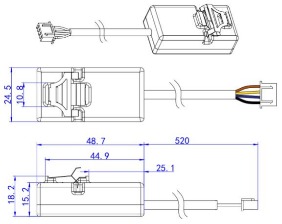 Y28A Thin Tube Liquid Level Sensor - Sensor One Stop - The Best Value ...