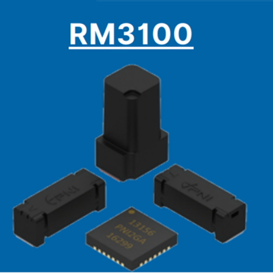 RM3100 Magnetometer Sensor Kit — High-Resolution 3-Axis Geomagnetic ...