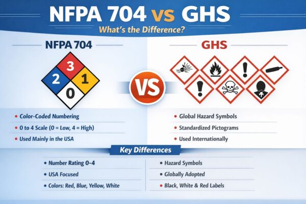 What Is NFPA 704? Meaning, Fire Diamond Colors, Ratings, and Safety Uses
